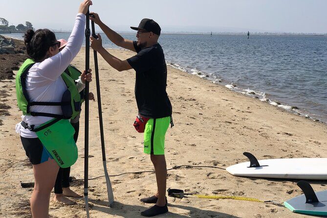 Stand up Paddle Board Lesson on The San Diego Bay - Guides and Atmosphere