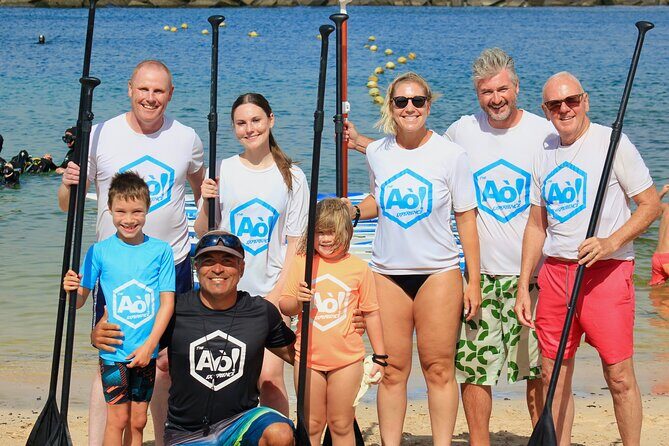 Stand Up Paddle Boarding Lesson in Playa Flamingo - An Authentic Introduction to Paddleboarding in Lanzarote