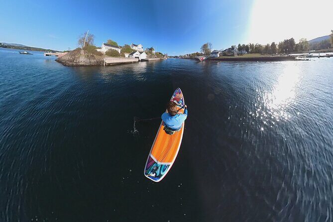 Stand up paddleboard adventure in Leangbukta - Key Points