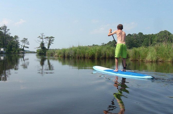 Stand Up Paddleboard Adventure on the Outer Banks - Who Might Want More?