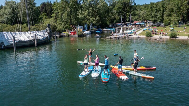 Stand Up Paddling at lake Chiemsee - An In-Depth Look at Stand-Up Paddling on Lake Chiemsee