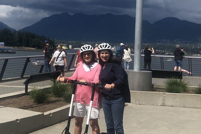 Stanley Park Seawall E-scooter Rental with Self Guided map - Exploring Vancouver on Two Wheels and Two Feet