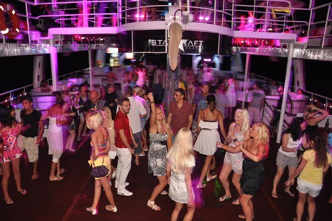 Starcraft Alanya Night Party Boat - What the Experience Looks Like
