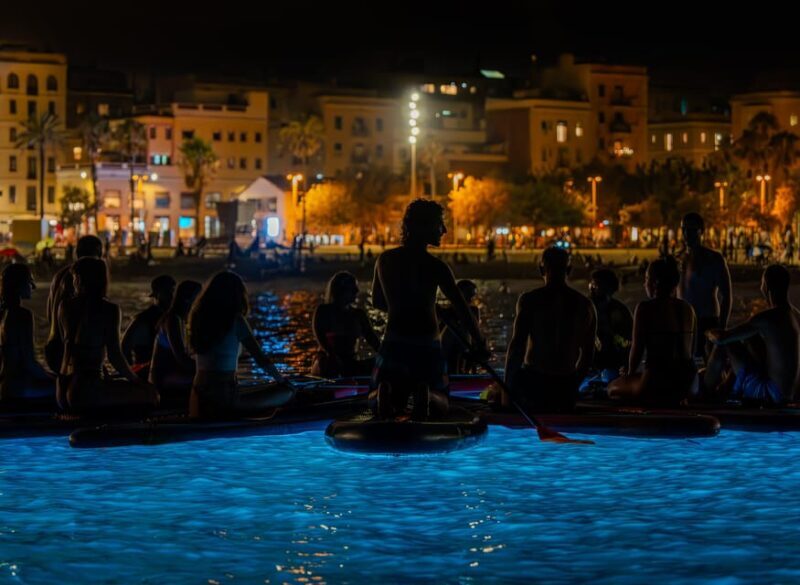 Starlight Paddlesurf during the night in Barcelona - An In-Depth Look at the Experience