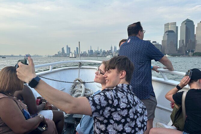 Statue of Liberty & Manhattan Skyline Cruise Near Times Square - Key Points
