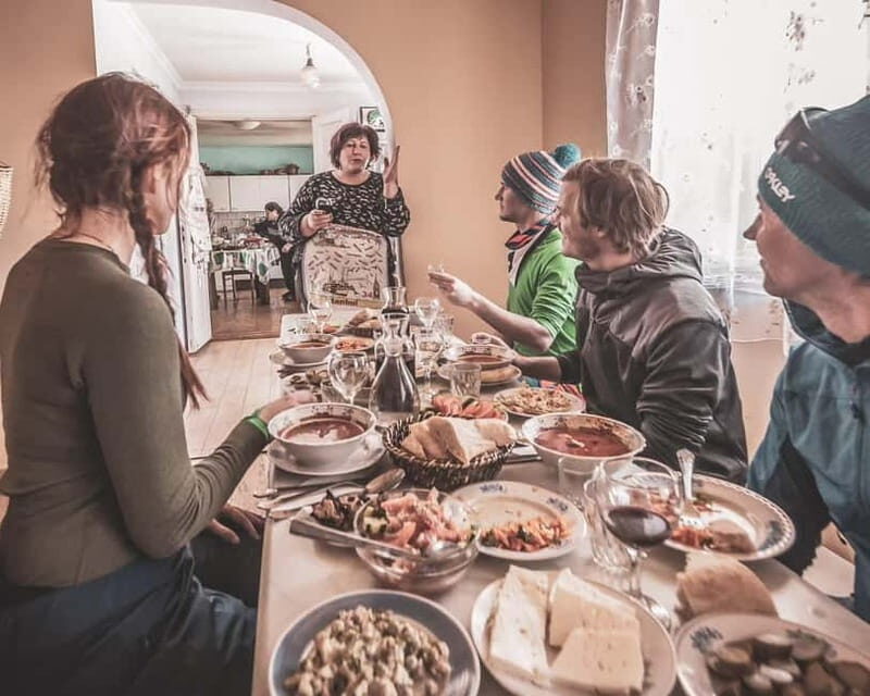 Stephantsminda: Georgian Food Workshop at local family - Itinerary Breakdown and Experience Highlights