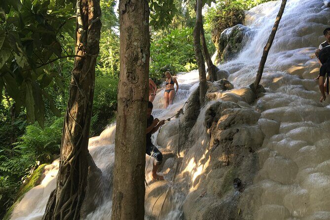 Sticky waterfalls. Local Market. Rice fields. Cycling & temples. - Is This Tour Worth the Price?