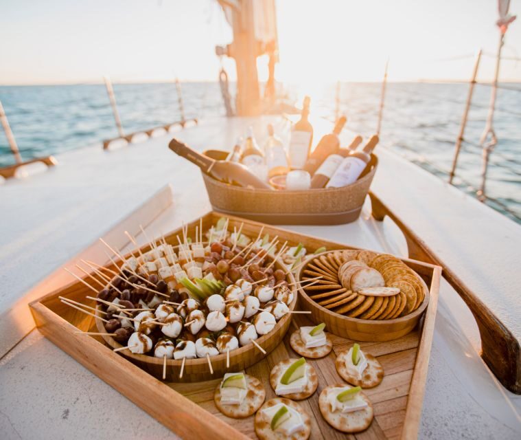 Stock Island Wind & Wine Sunset Sail aboard classic Schooner - The Experience in Detail: What to Expect