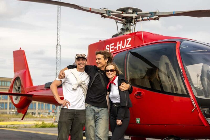 Stockholm 20-minute Private Helicopter Tour - Key Points