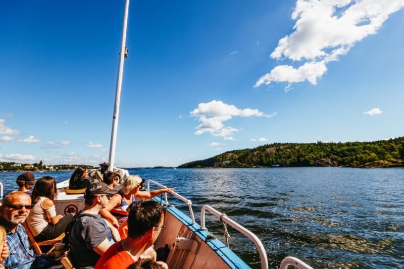 Stockholm: City Archipelago Sightseeing Cruise with Guide - Practical Details: Transportation, Price, Duration