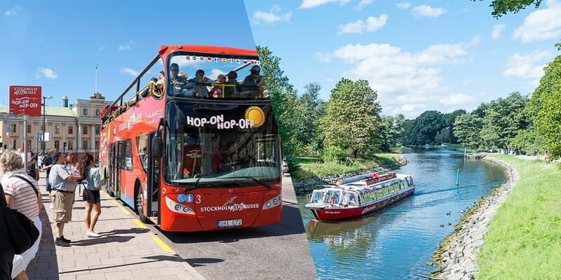 Stockholm: Hop-On Hop-Off Bus or Boat Option - An Overview of the Tour Experience