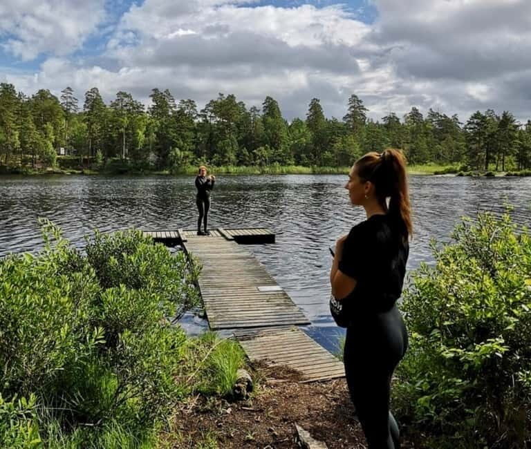 Stockholm: Nature Reserve Hiking Tour with Campfire Lunch - Key Points