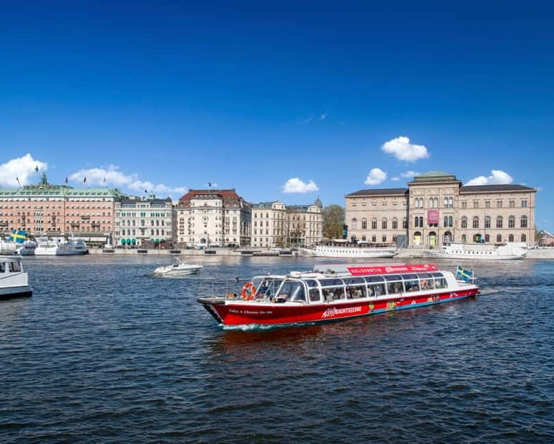 Stockholm: Royal Bridges & Canal Boat Tour with Audio Guide - Stockholm: Royal Bridges & Canal Boat Tour with Audio Guide — A Detailed Look