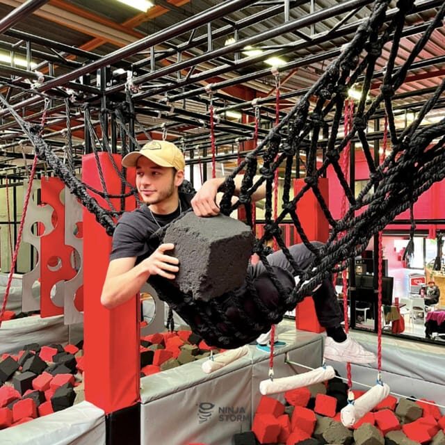 Strasbourg - Ninjastorm: Entrance to the obstacle course - The experience in detail