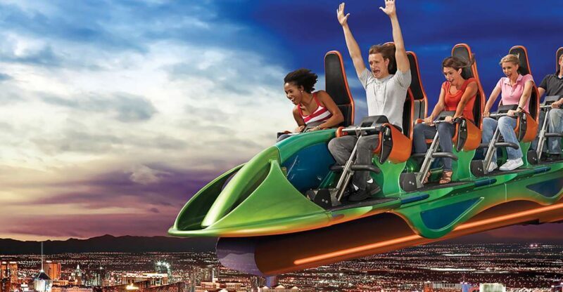 STRAT Tower Thrill Rides Admission - Introduction to the Rides and Views