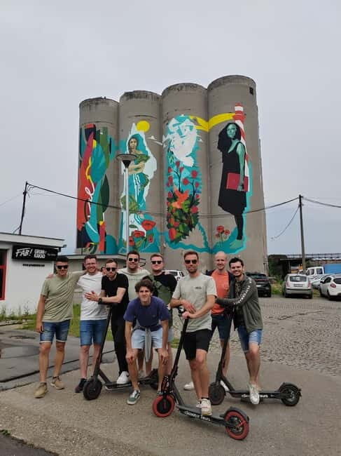 Street Art E Scooter tour - Key Points