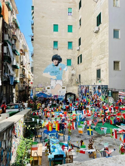 Street art tour of the Spanish Quarters & Maradona idol - Discovering Naples’ Soul: Street Art and Maradona in the Spanish Quarters