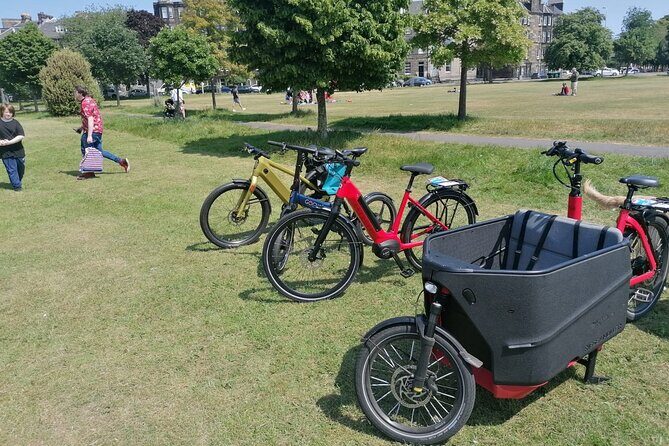 Stunning Edinburgh E-bike Tour max 10 people small group - Detailed Breakdown of the Itinerary