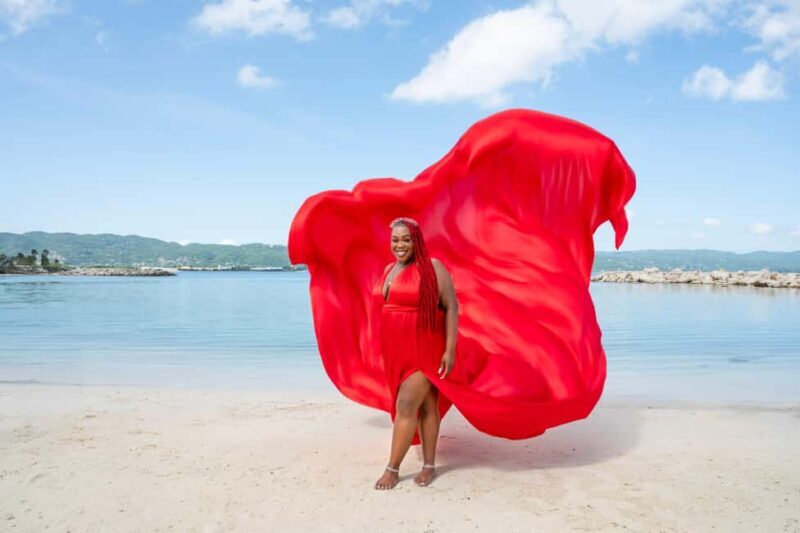 Stunning Flying Dress Photoshoot Experience in Montego Bay! - Why This Experience Works