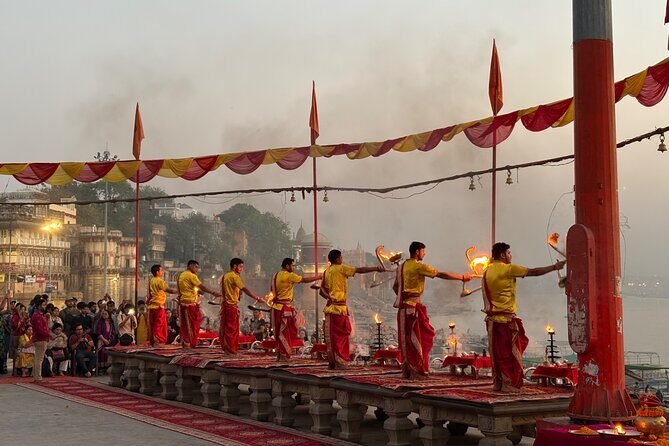 Subah e Banaras Sunrise Boat Ride Morning Aarti and Rituals - Key Points