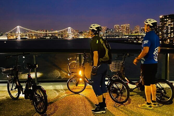 [Summer only] Twilight E-assist bike tour in tokyo - Key Points