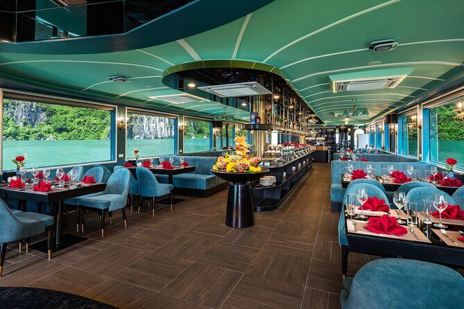 Sunlight Grand/Crystal 5 Star Cruise Explore Halong Bay One Day - Key Points