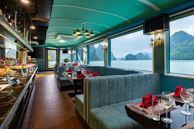 Sunlight Grand/Crystal 5 Star Cruise Explore Halong Bay One Day - Return Journey: From Halong Bay to Hanoi