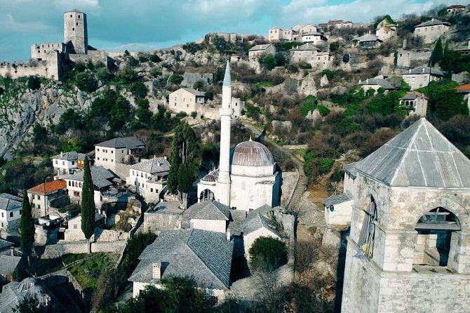 Sunny Herzegovina: Mostar, Kravice Waterfalls & 4 Cities Tour - Blagaj and the Unique Tekke