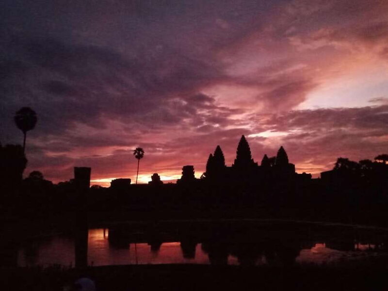 Sunrise at Angkor Wat with a sharing group - An Honest Look at the Tour Experience