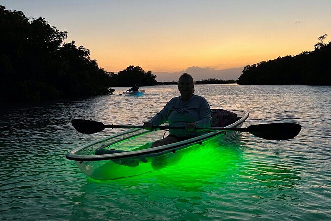 Sunset and Glow Clear Kayak Tour in North Naples - FAQ