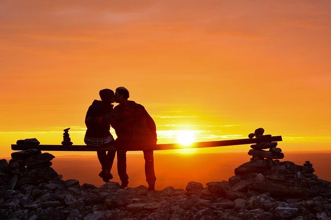 Sunset at the Arctic Circle - Sunset at the Arctic Circle — A Cool Way to Experience Lapland’s Twilight