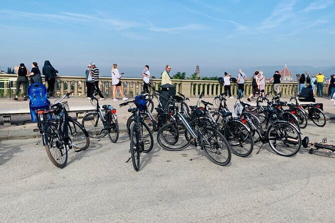 Sunset Bike tour of Florence &Rose Garden & Piazzale Michelangelo - Key Points
