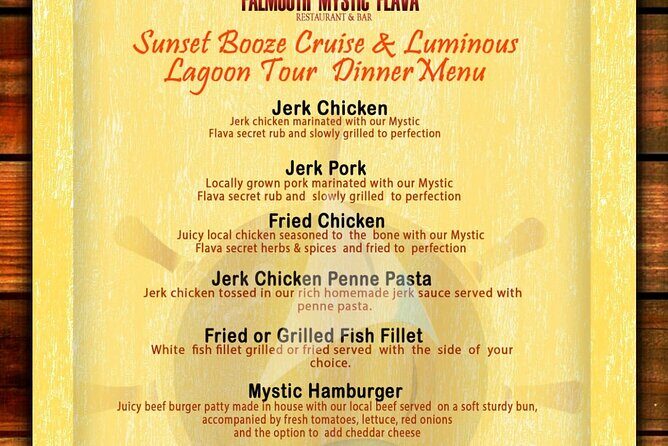 Sunset Boat Cruise and Luminous Lagoon with Dinner and Transfer - FAQs