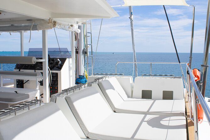 Sunset Cancun Mayëy : Premium Catamaran Dinner with Outdoor Bar - FAQs