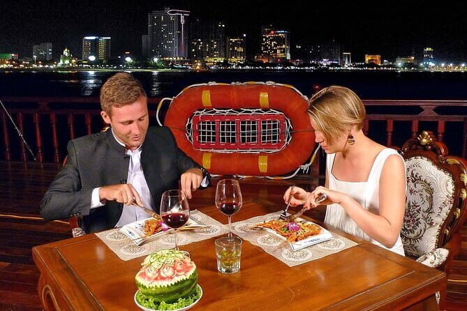 Sunset cocktail and dinner on the Emperor cruise on Nha Trang Bay - Why This Cruise Offers Great Value