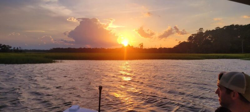 Sunset Cruise leaving from historic Isle of Hope Marina - Key Points