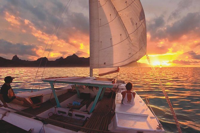 Sunset Cruise : Moorea Sailing on a Catamaran named Taboo - An Authentic Moorea Experience on a Sailing Catamaran
