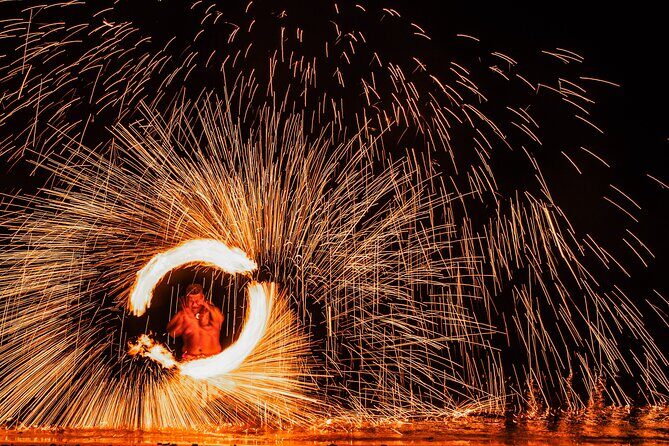 Sunset Cruise with Dinner and Fire Show - Key Points