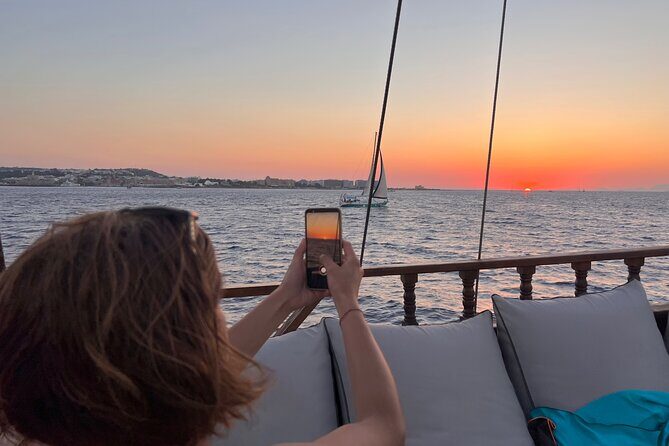 Sunset Cruise with Greek BBQ & Unlimited Aperol Spritz, Beer Wine - Cost and Value