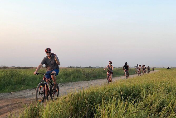 Sunset Cycling Tour On The Bank of Tonle Sap - An Overview of the Experience
