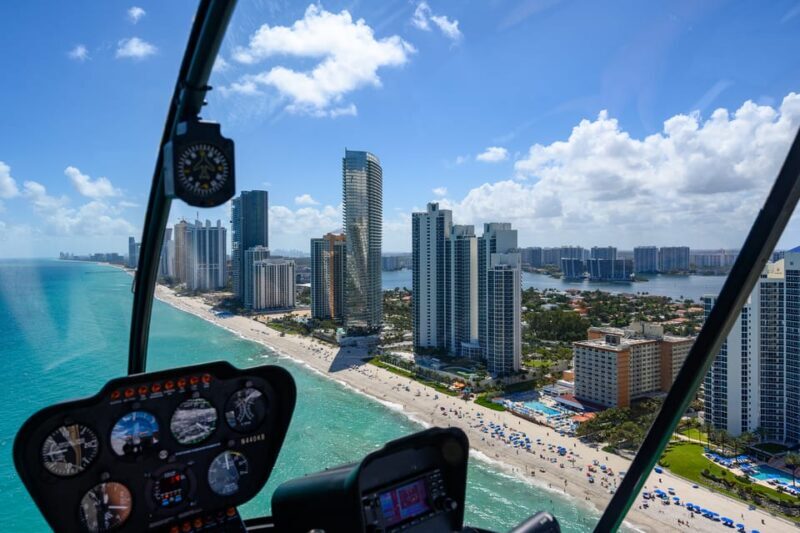 Sunset Helicopter: Lauderdale-Hard Rock Guitar-Miami - The Experience for Different Travelers
