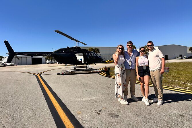 Sunset Helicopter Tour around Hard Rock Guitar, Cities & Beaches - The Experience: What’s Included and What to Expect