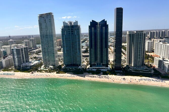 Sunset Helicopter Tour around Hard Rock Guitar, Cities & Beaches - The Sum Up