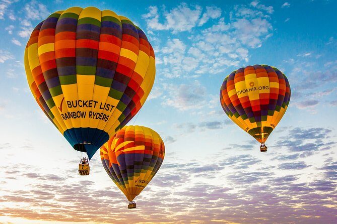Sunset Hot Air Balloon Ride Over Phoenix - Post-Flight Celebration and Certification