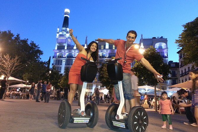 Sunset in Madrid by segway - The Itinerary and Stops