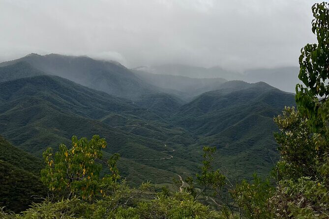 Sunset in Teotitlan at EL PICACHO - The Experience in Detail