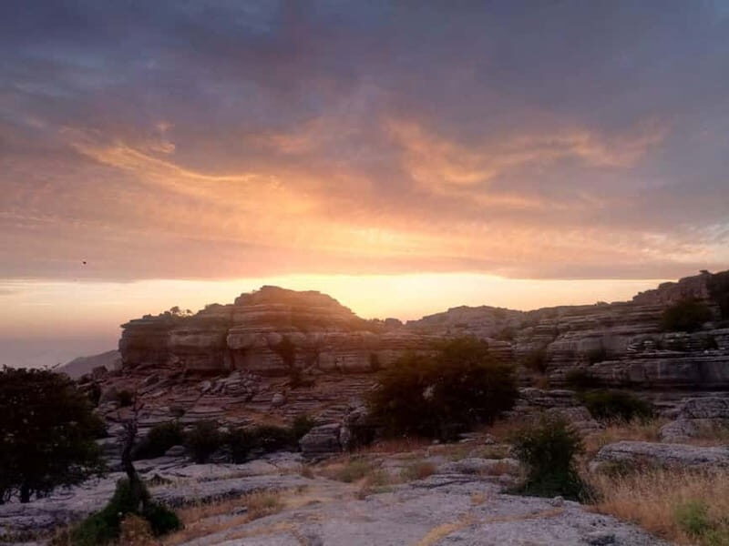 Sunset in the Torcal de Antequera - Key Points