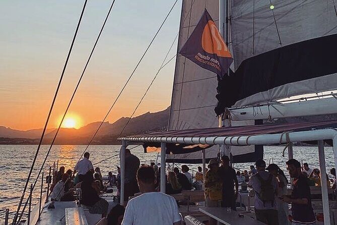 Sunset in Valencia from the Catamaran Mundo Marino - An Overview of This Catamaran Sunset Experience