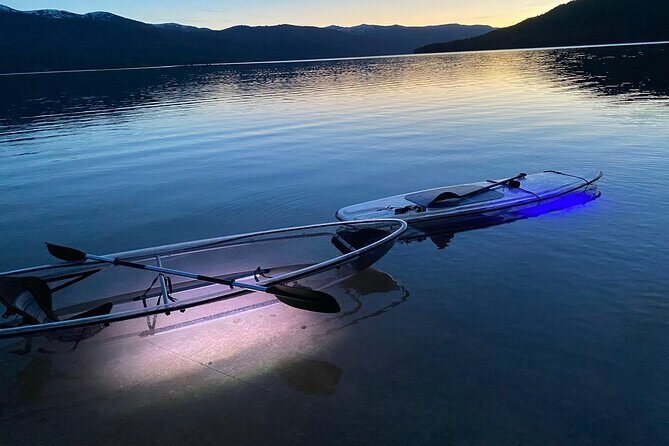 Sunset LED Clear Kayak Rentals for Glacier Park - Pricing and Value