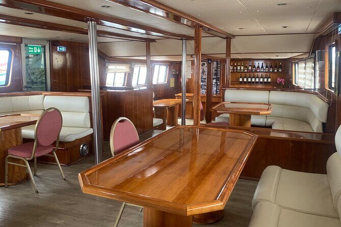 SUNSET LUXURY YACHT from Protaras - Cypriot Dinner - 1 free drink - Accessibility and Practical Considerations